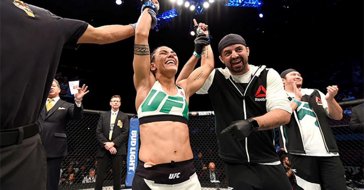 UFC 199: Jessica Andrade Backstage Interview | UFC ® - Media